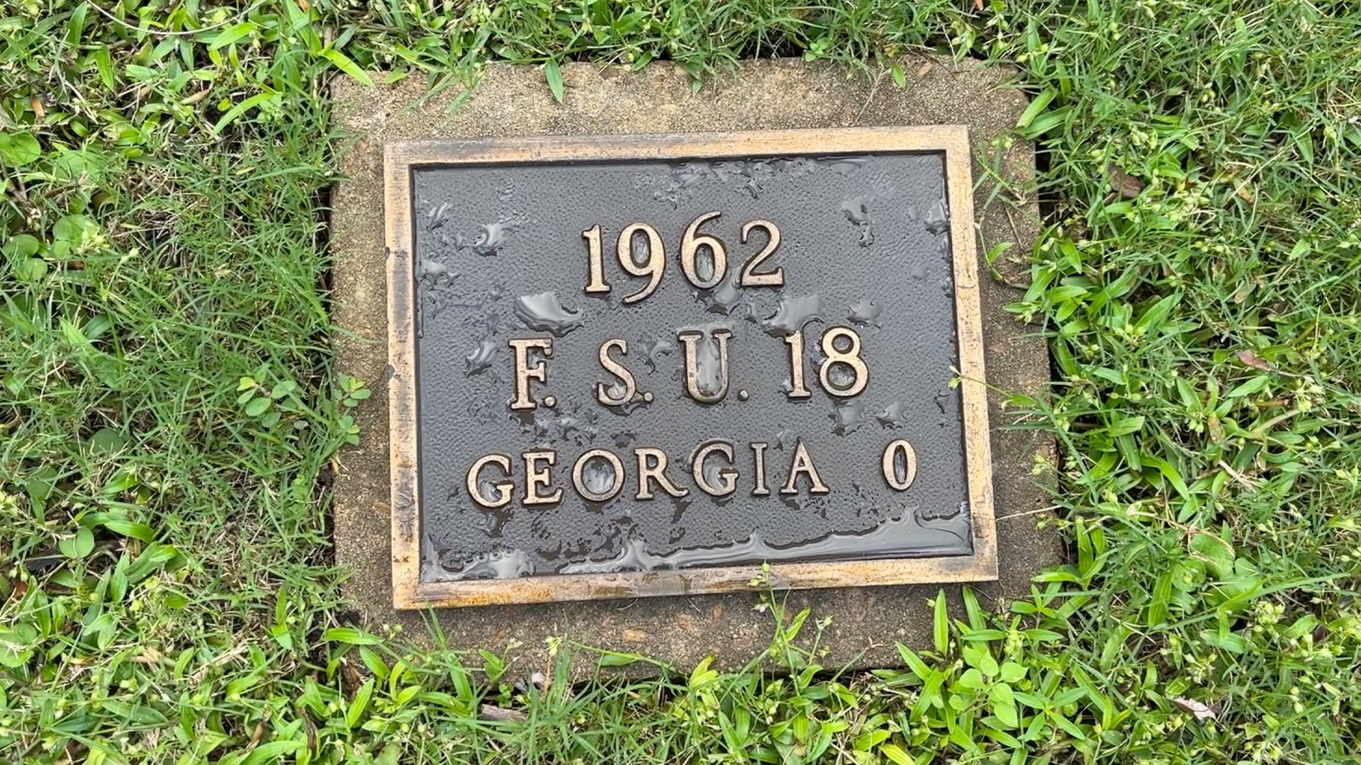 The FSU Cemetery with Buried Opponents