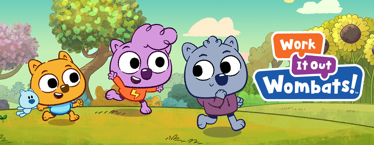 New PBS KIDS Series, WORK IT OUT WOMBATS!