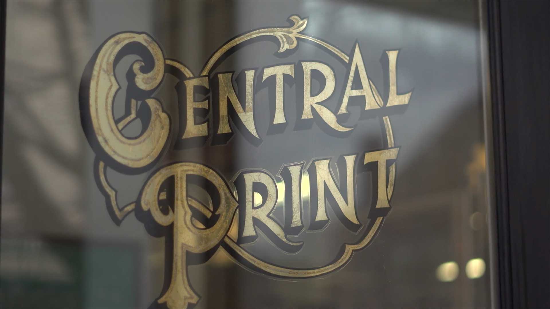 The Sensory Experience of Printing at Central Print