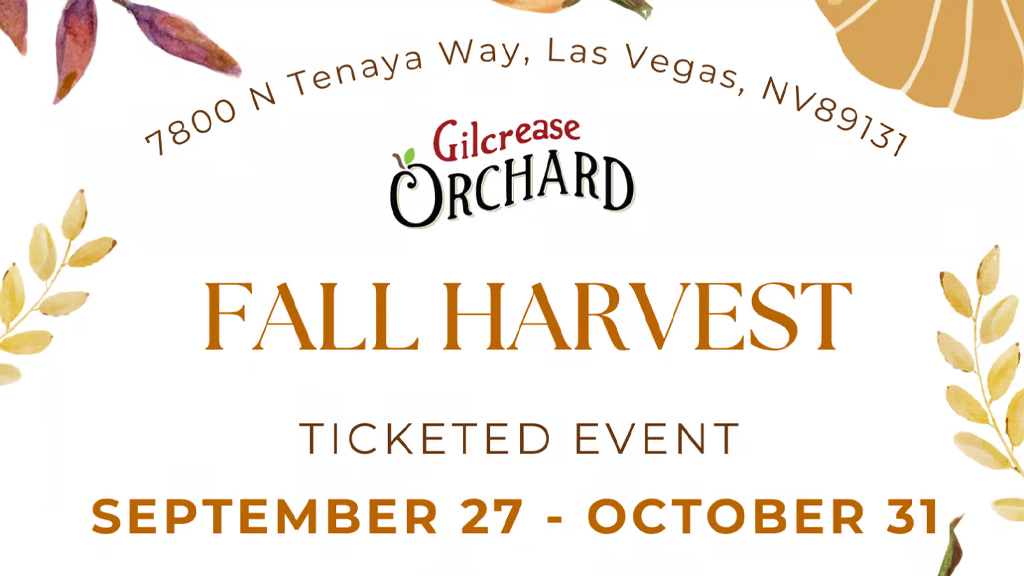 Through October 31: Gilcrease Orchard Fall Harvest