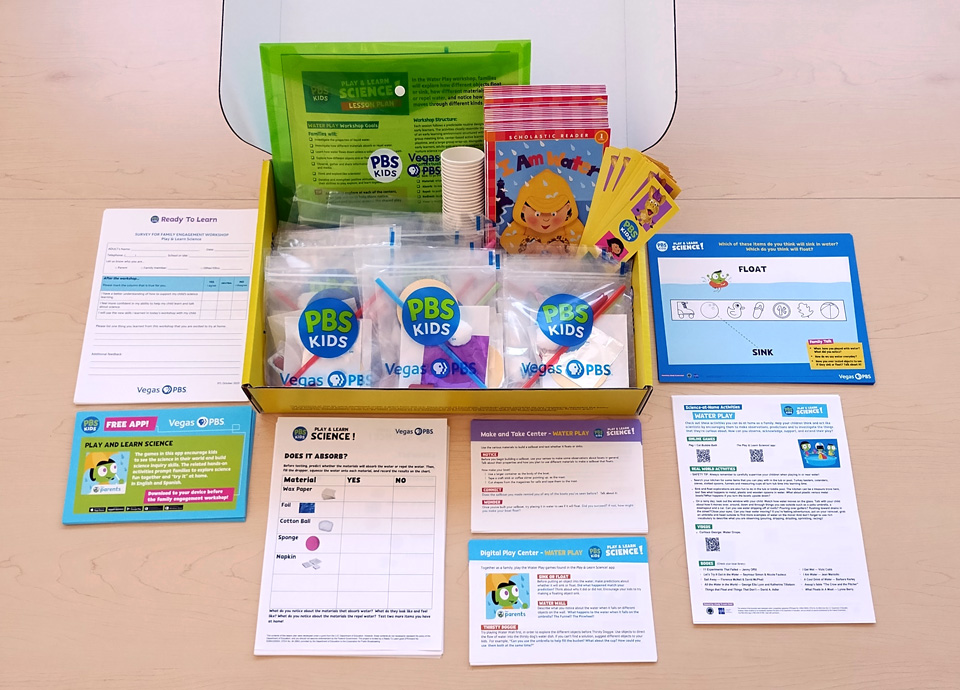 Vegas PBS Family Engagement Workshop Kits