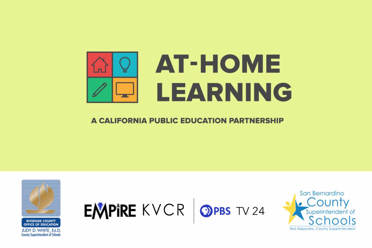 Amid School Closures, EMPIRE | KVCR Launches At-Home Learning Partnership