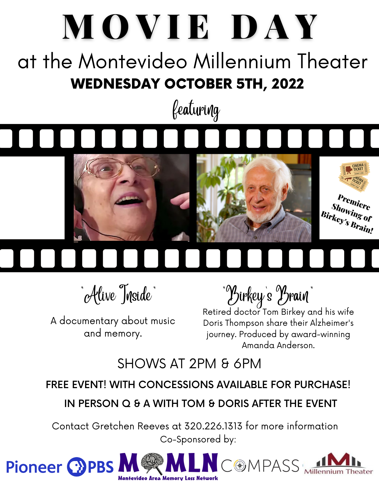 Movie Day at the Montevideo Millennium Theater to feature films about ...