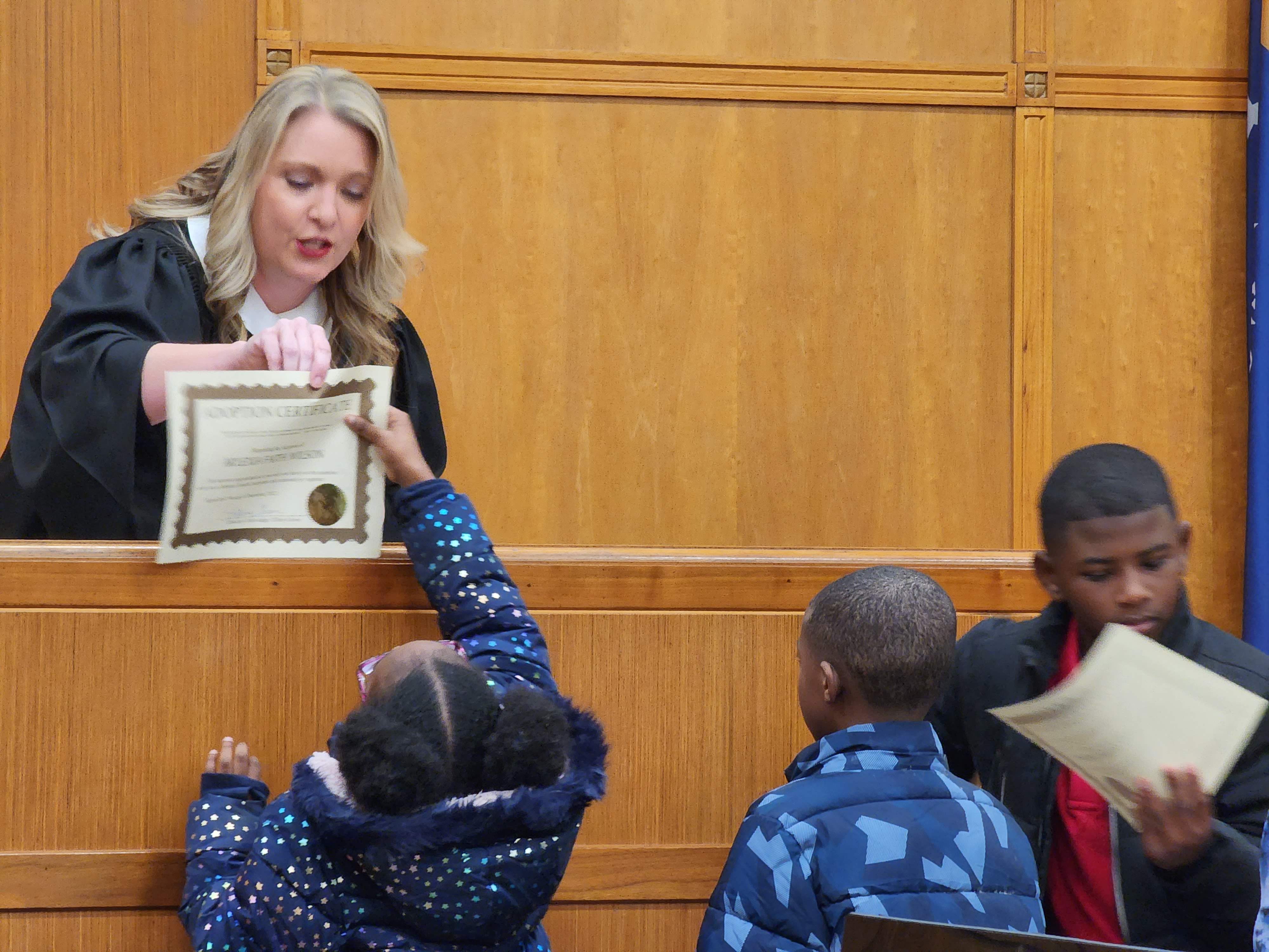 Seven Mississippi foster children find permanent homes this holiday season