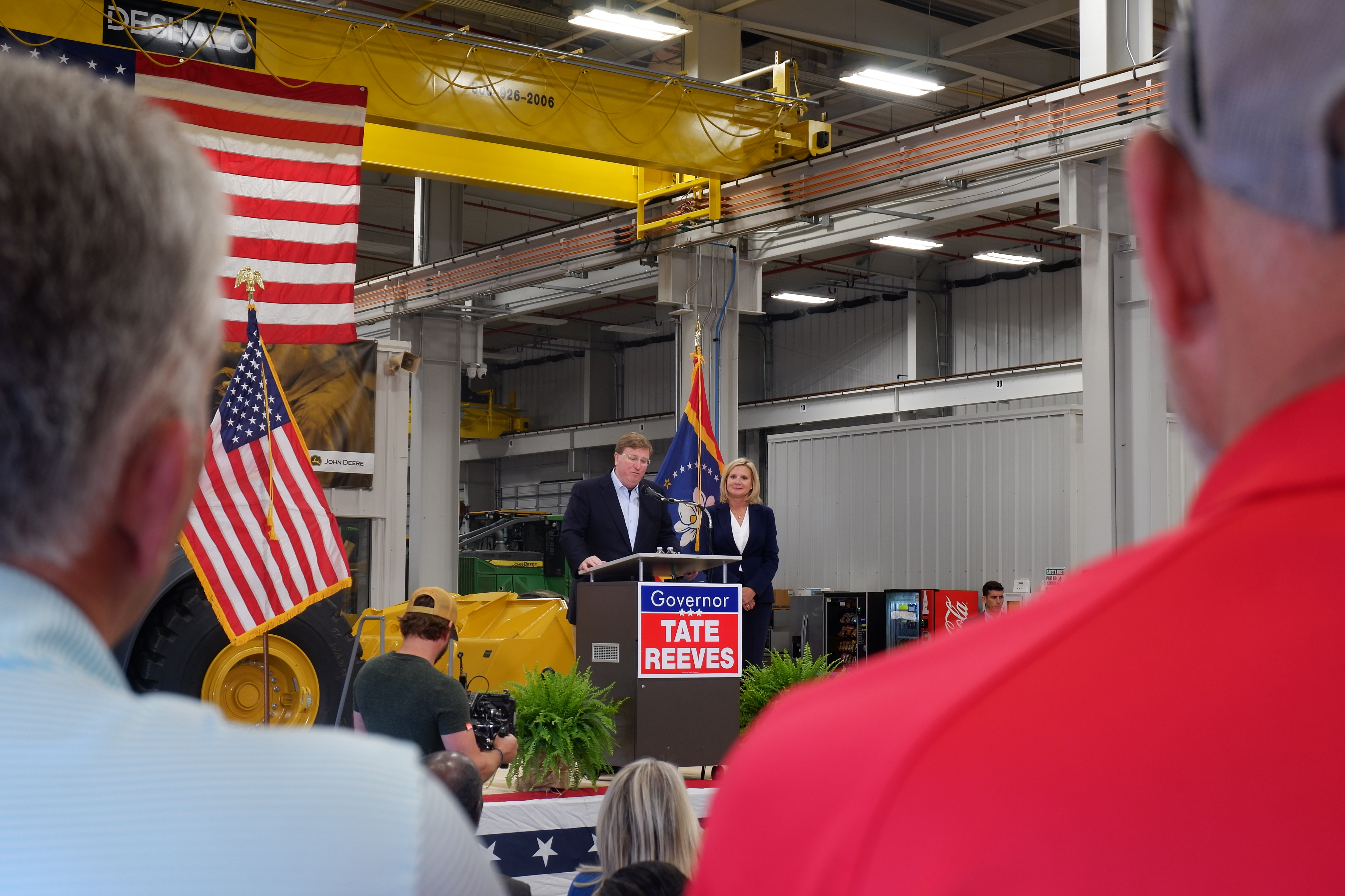 Reeves opens re-election campaign with a focus on his likely challenger