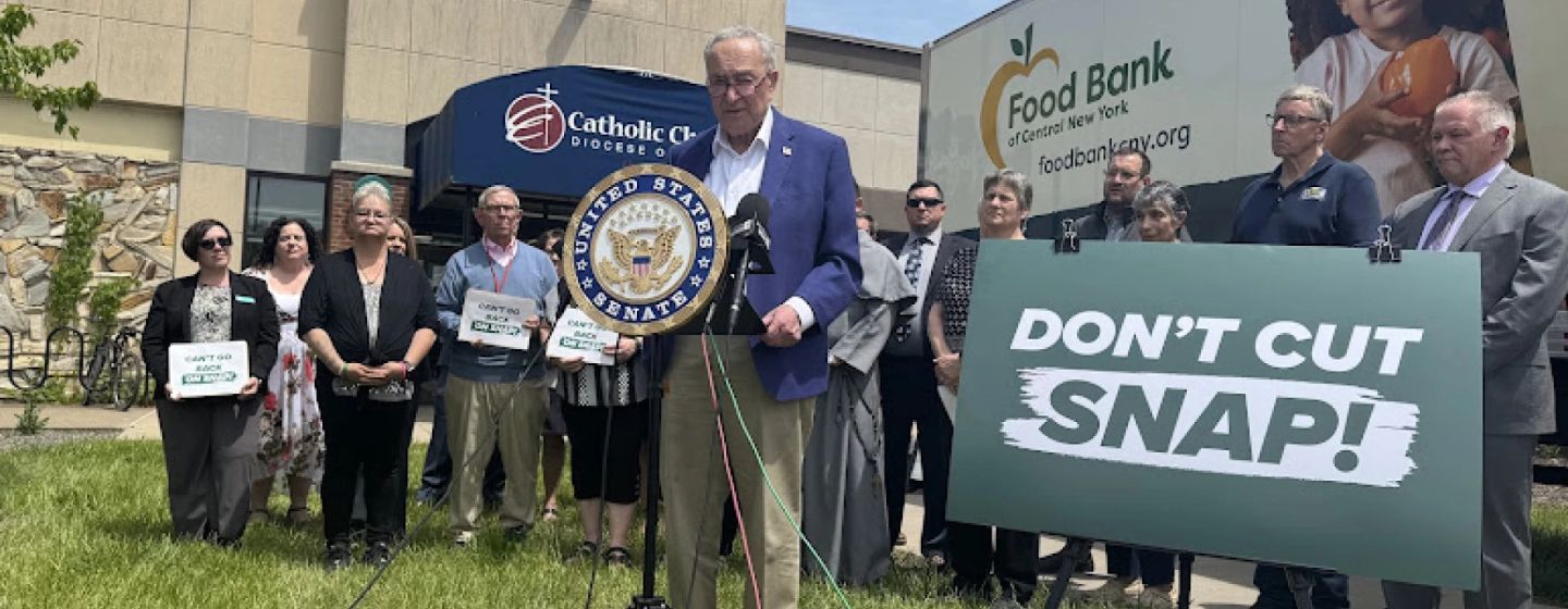 Schumer: Snap Cuts Expected To Worsen Food Insecurity in Central New York