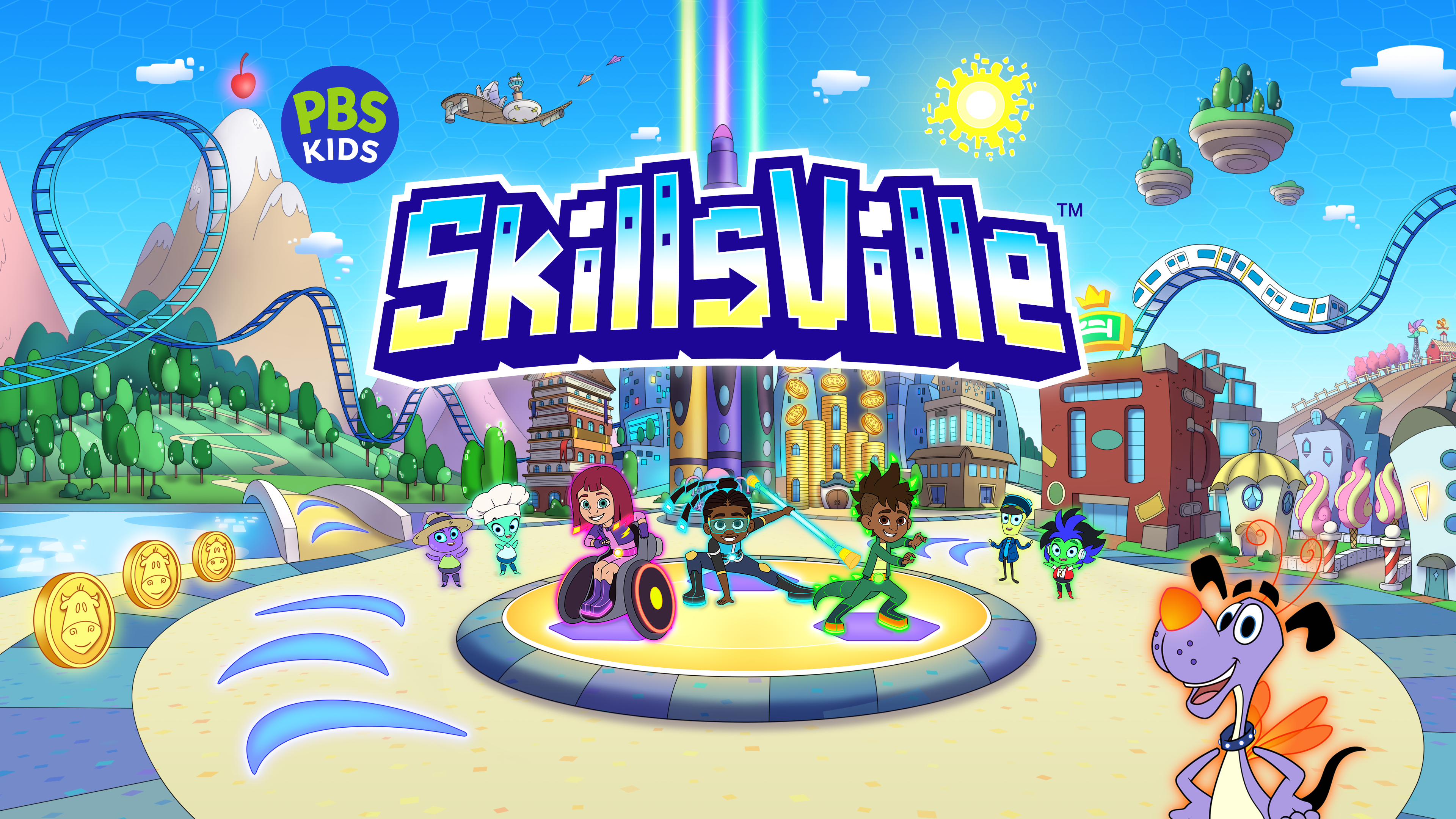 New Animated PBS KIDS Series, SKILLSVILLE, Harnesses Gaming to Open a ...