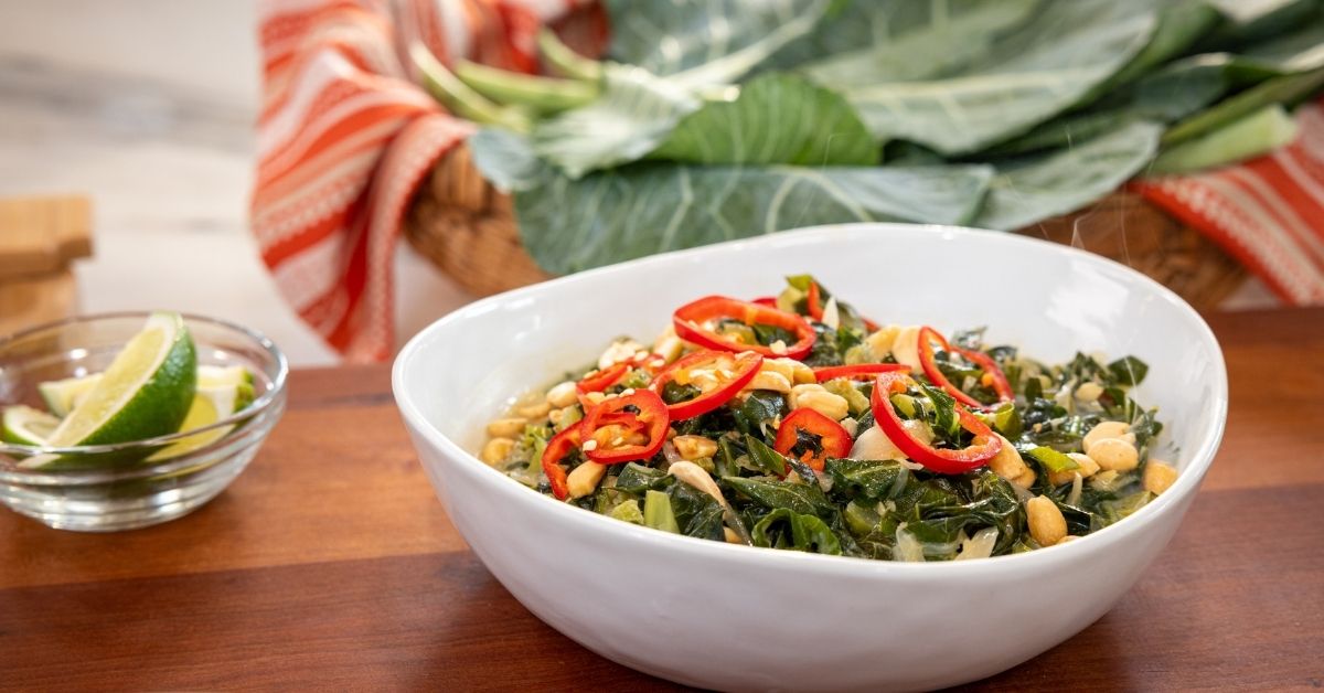 Green Curry and Coconut Creamed Collards | PBS North Carolina