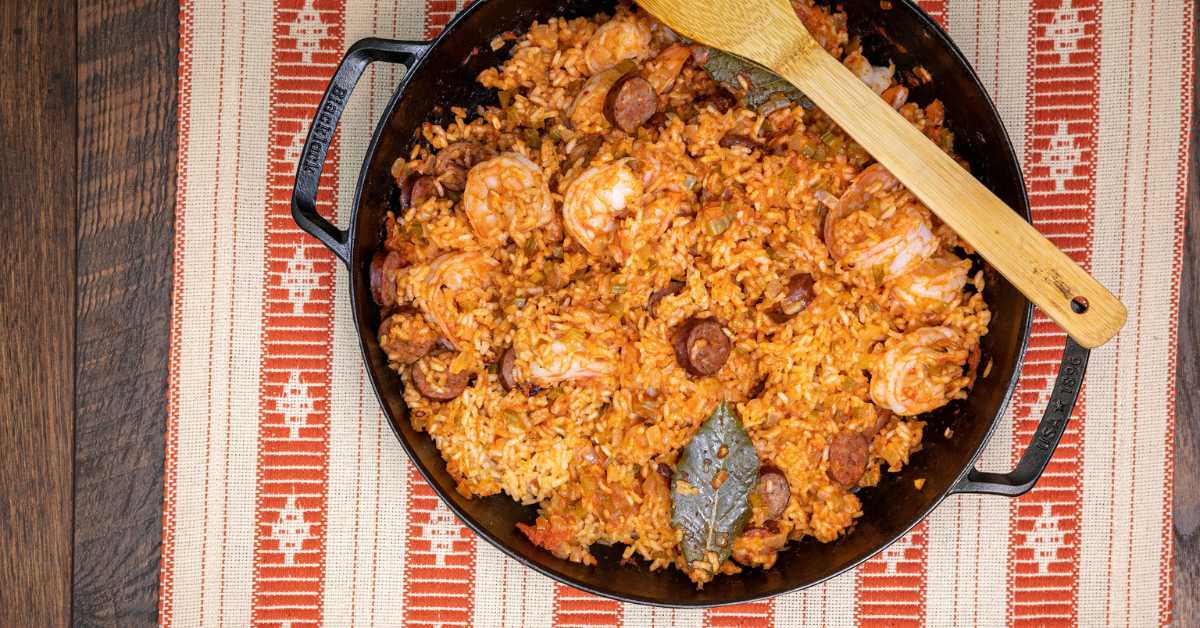 Low Country-Style Red Rice with Shrimp & Smoked Sausage | The Key ...