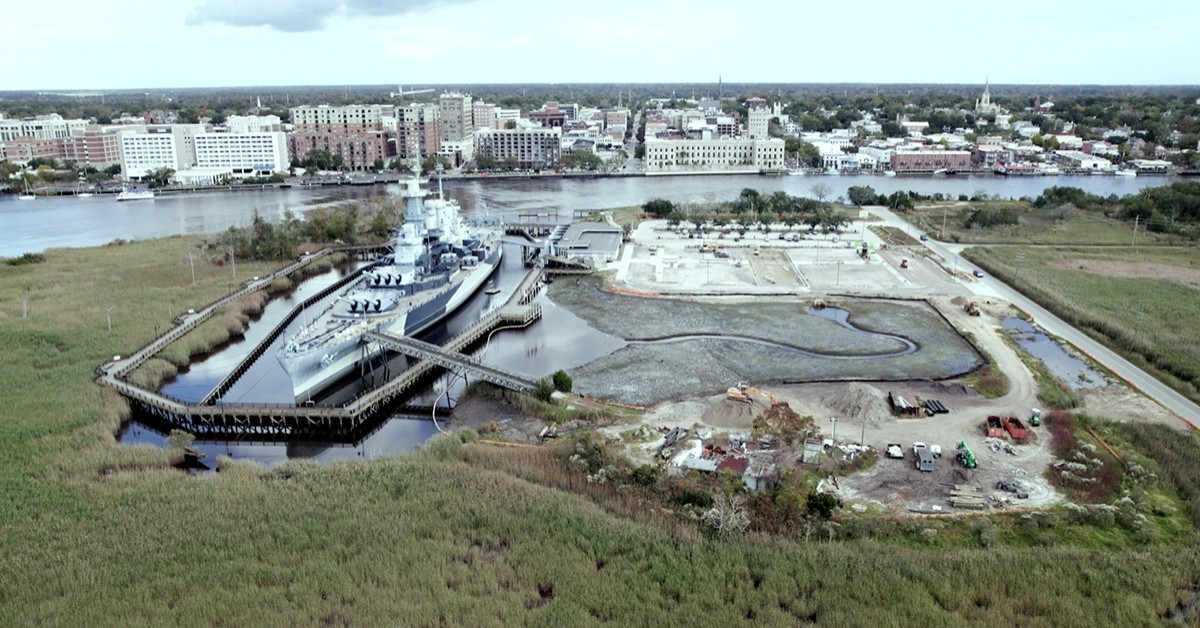 The USS North Carolina Battles Sea Level Rise | PBS North Carolina