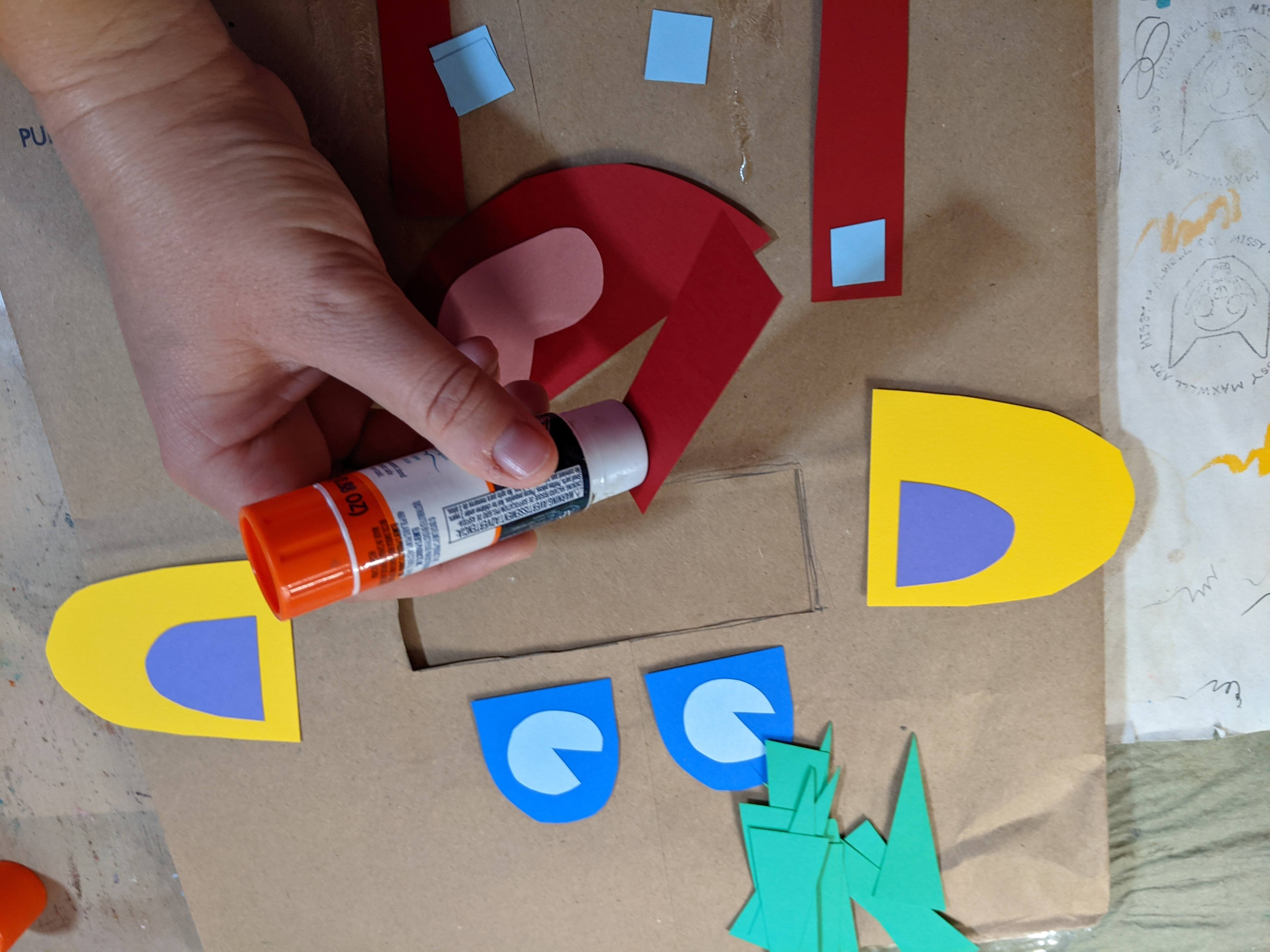 Paper Bag Monster Masks