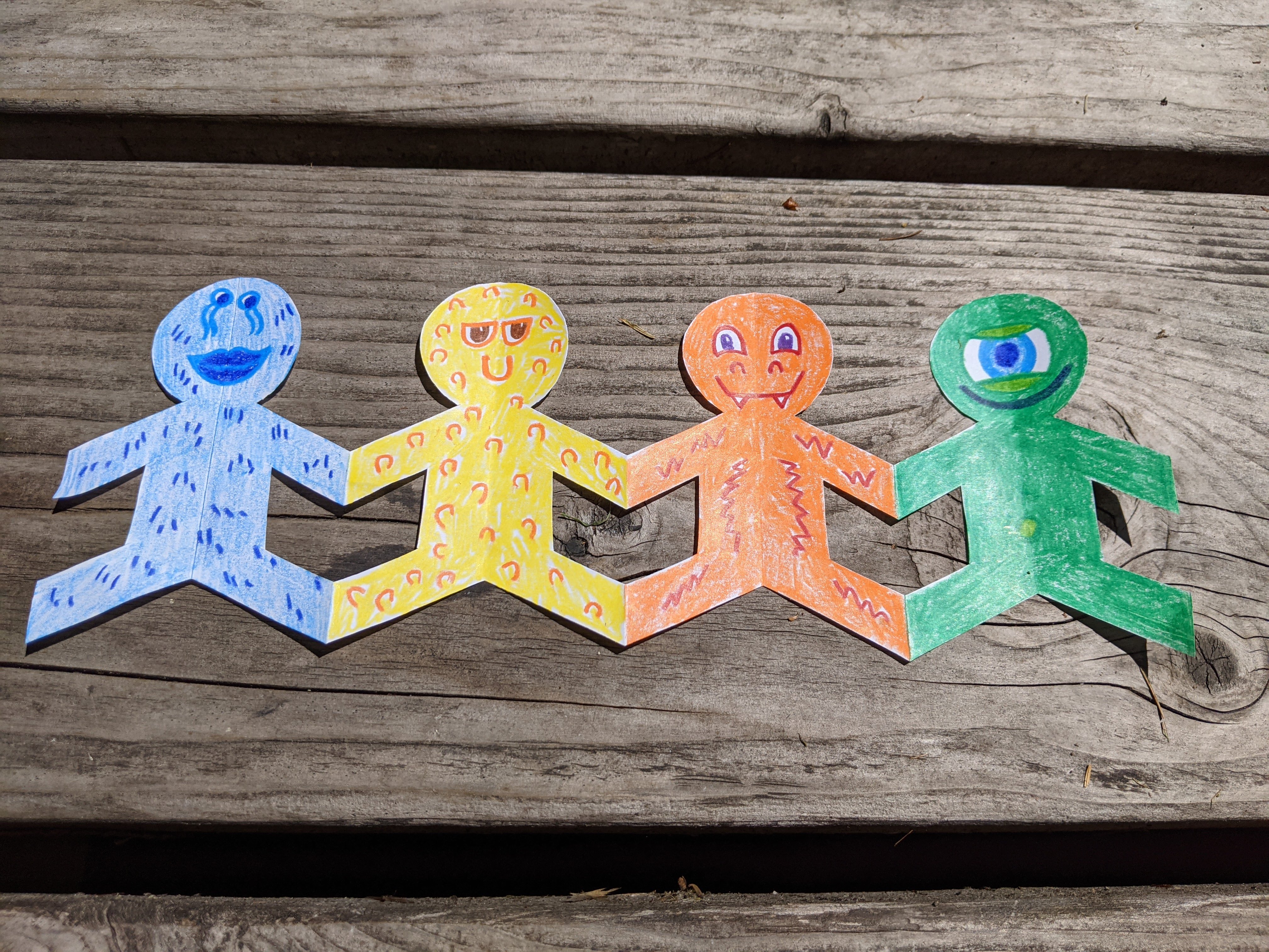 Paper Chain Friends