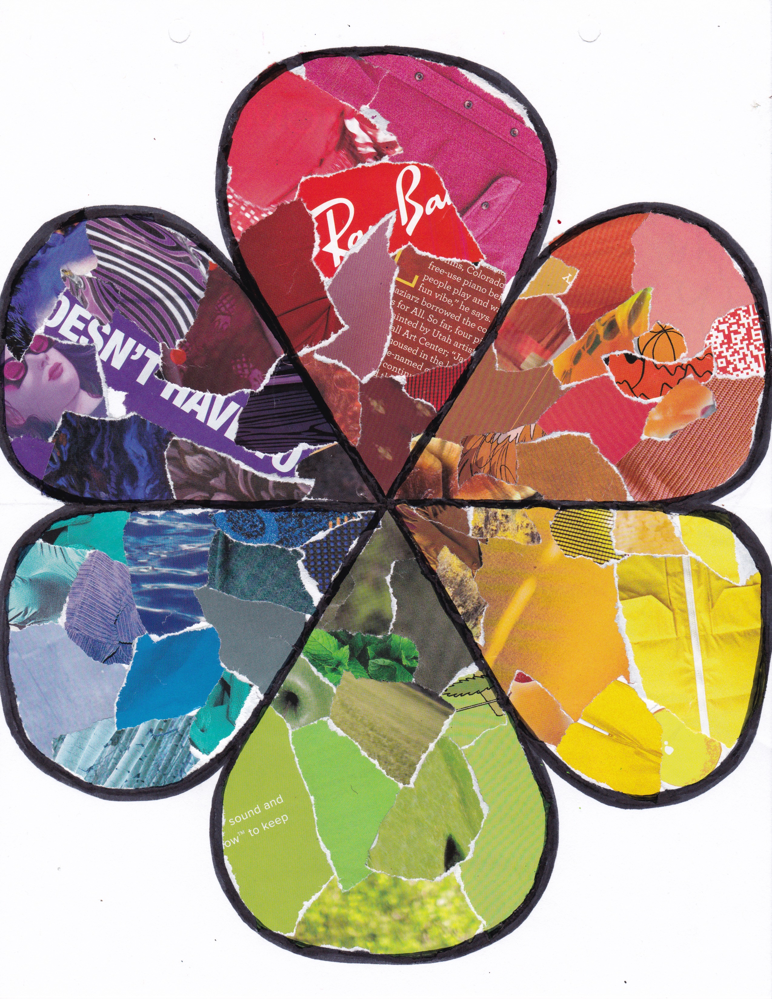 color wheel example