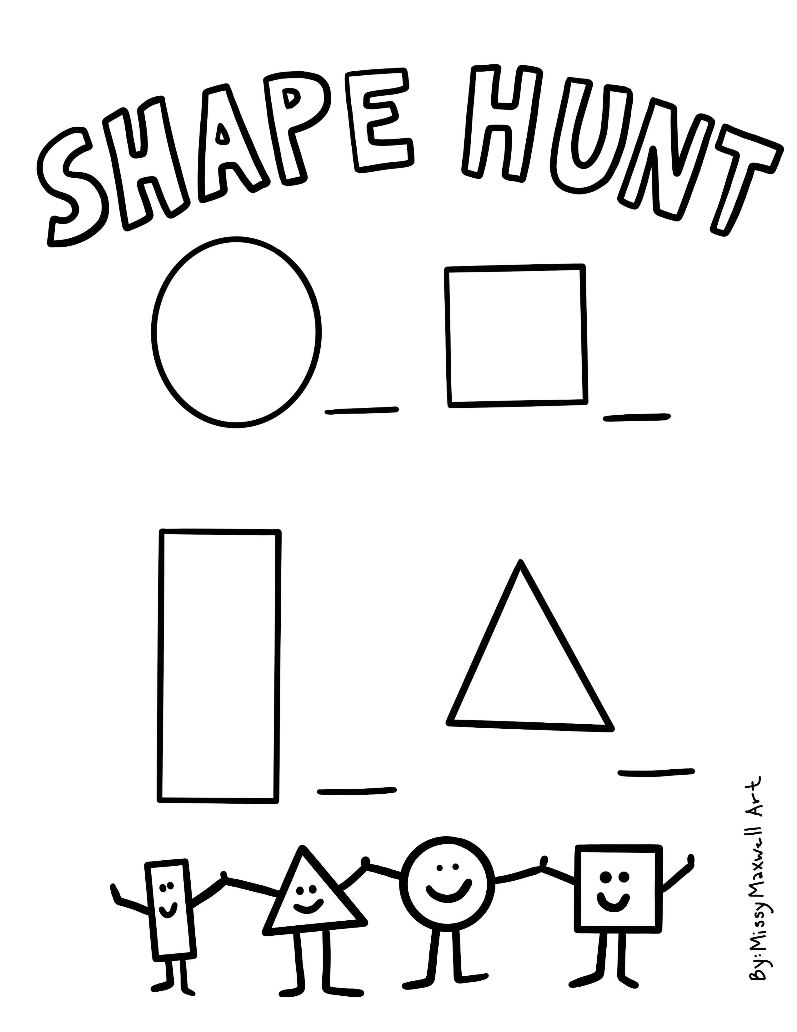 Missy's Shape Hunt Activity