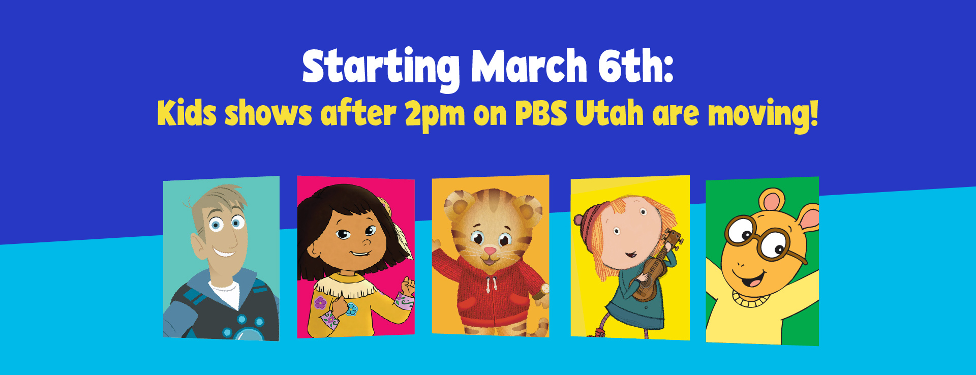 PBS Utah Announces New Weekday Afternoon Schedule Change