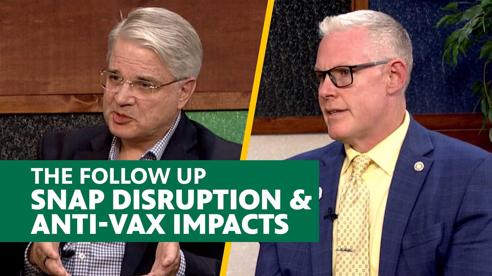 SNAP, Health Concerns, and Anti-Vax Impacts