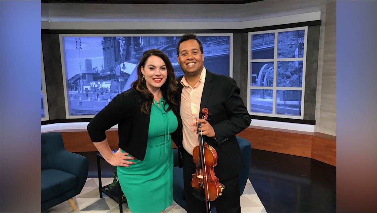 Culture Shock: Master of Melody Michael Jorgensen Performs Violin Solo