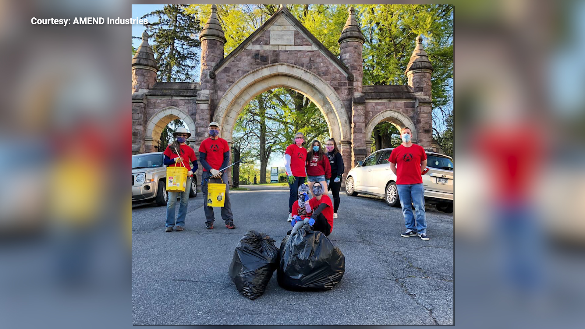 Easton's Broom Brigade Cleans Up Neighborhoods