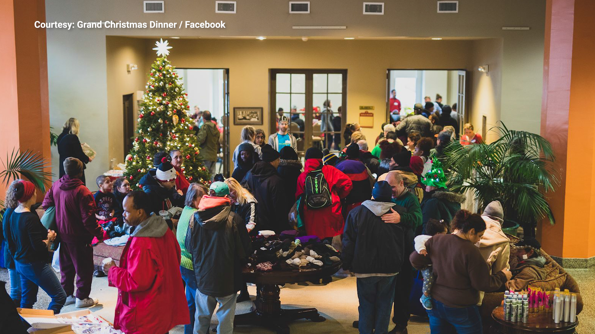 Easton Prepares for Annual Grand Christmas Dinner