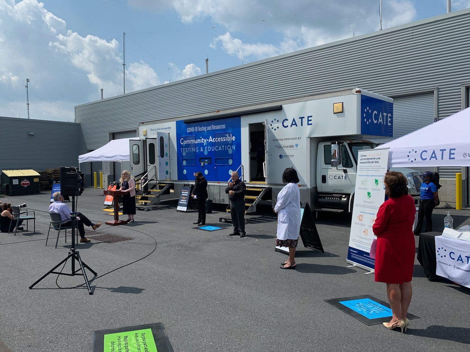 Mobile Testing Unit Unveiled