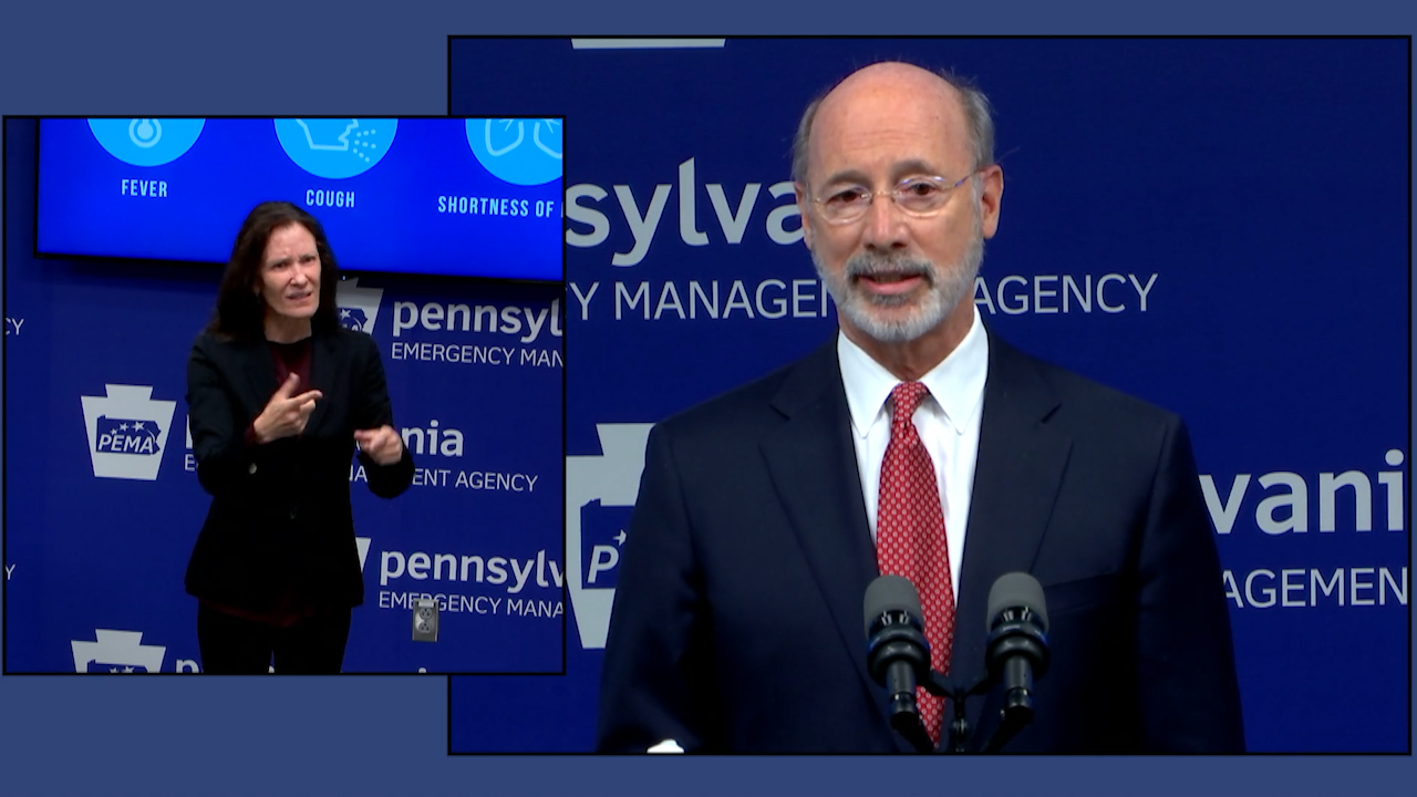 Gov. Wolf Sets New Restrictions on Restaurants, Schools, Gyms and More
