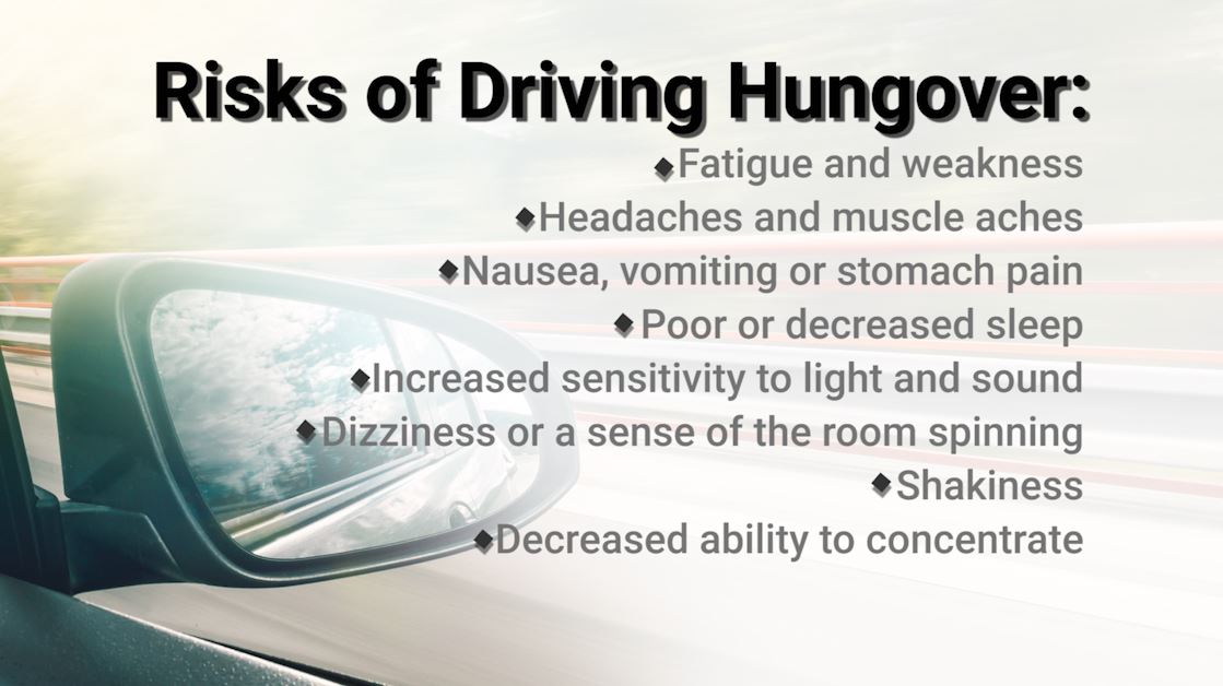 Driving with a Hangover