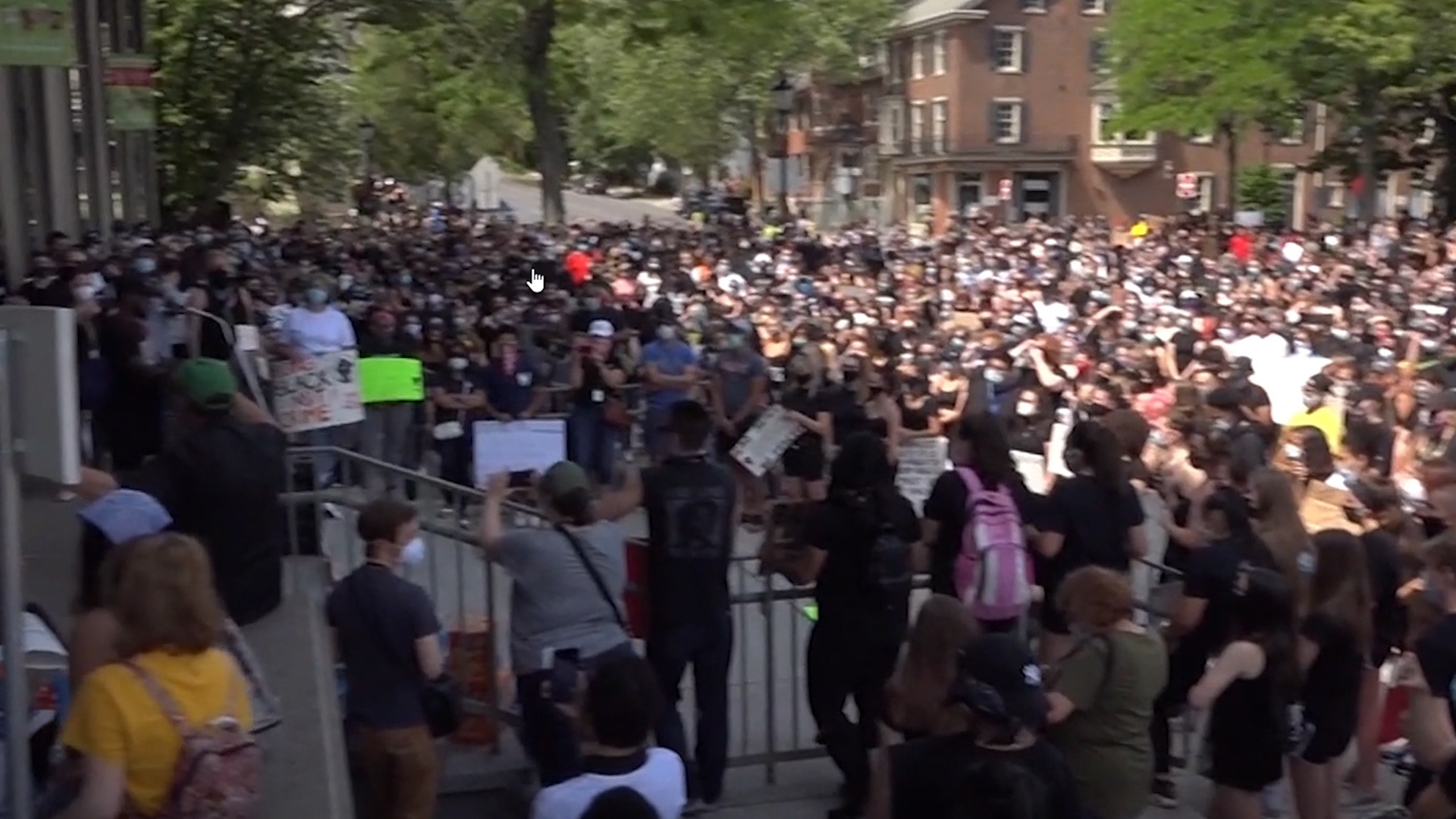 Black Lives Matter Protest Held in Front of Bethlehem City Hall