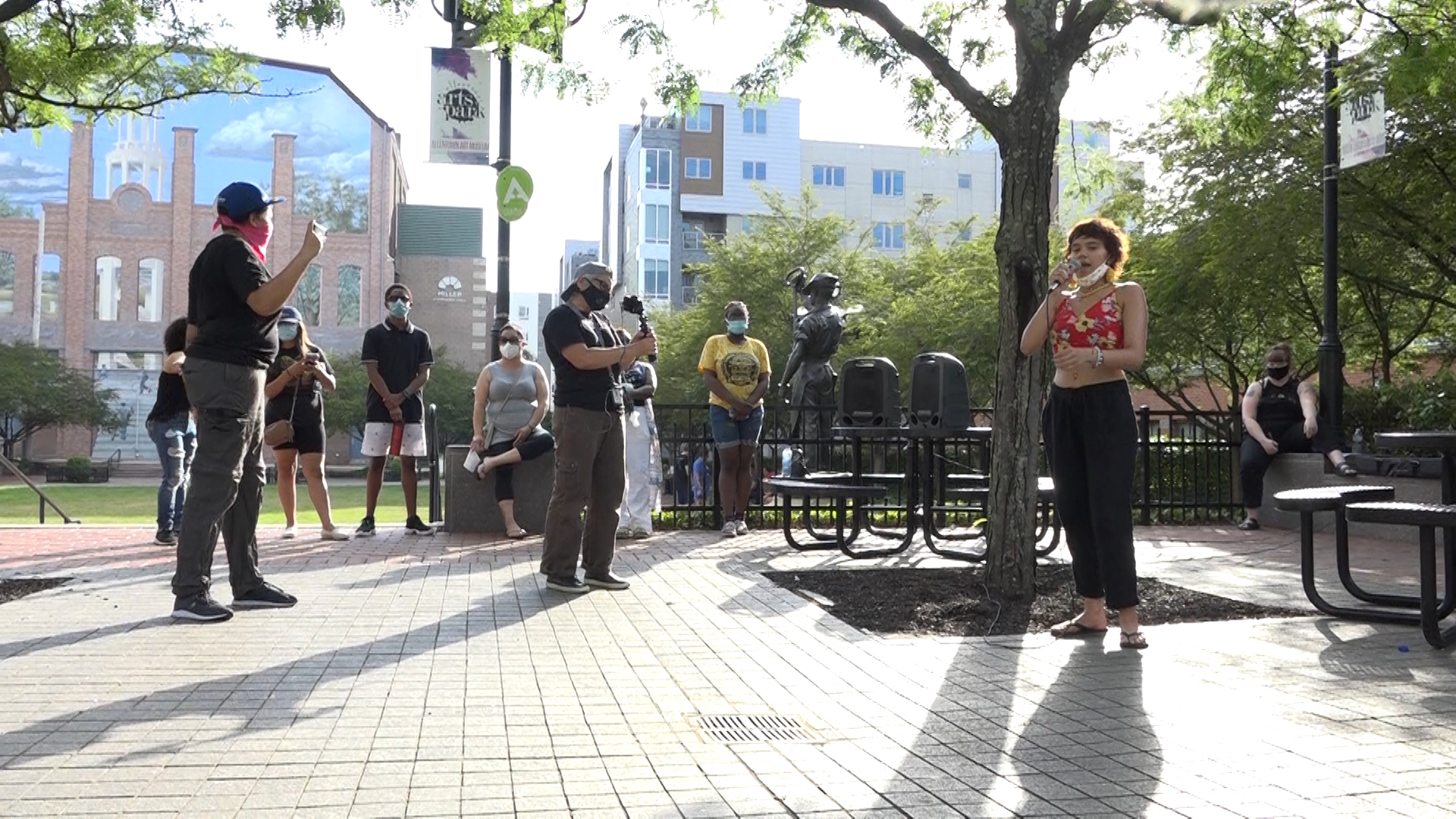 Students Rally Against Police in Allentown Schools