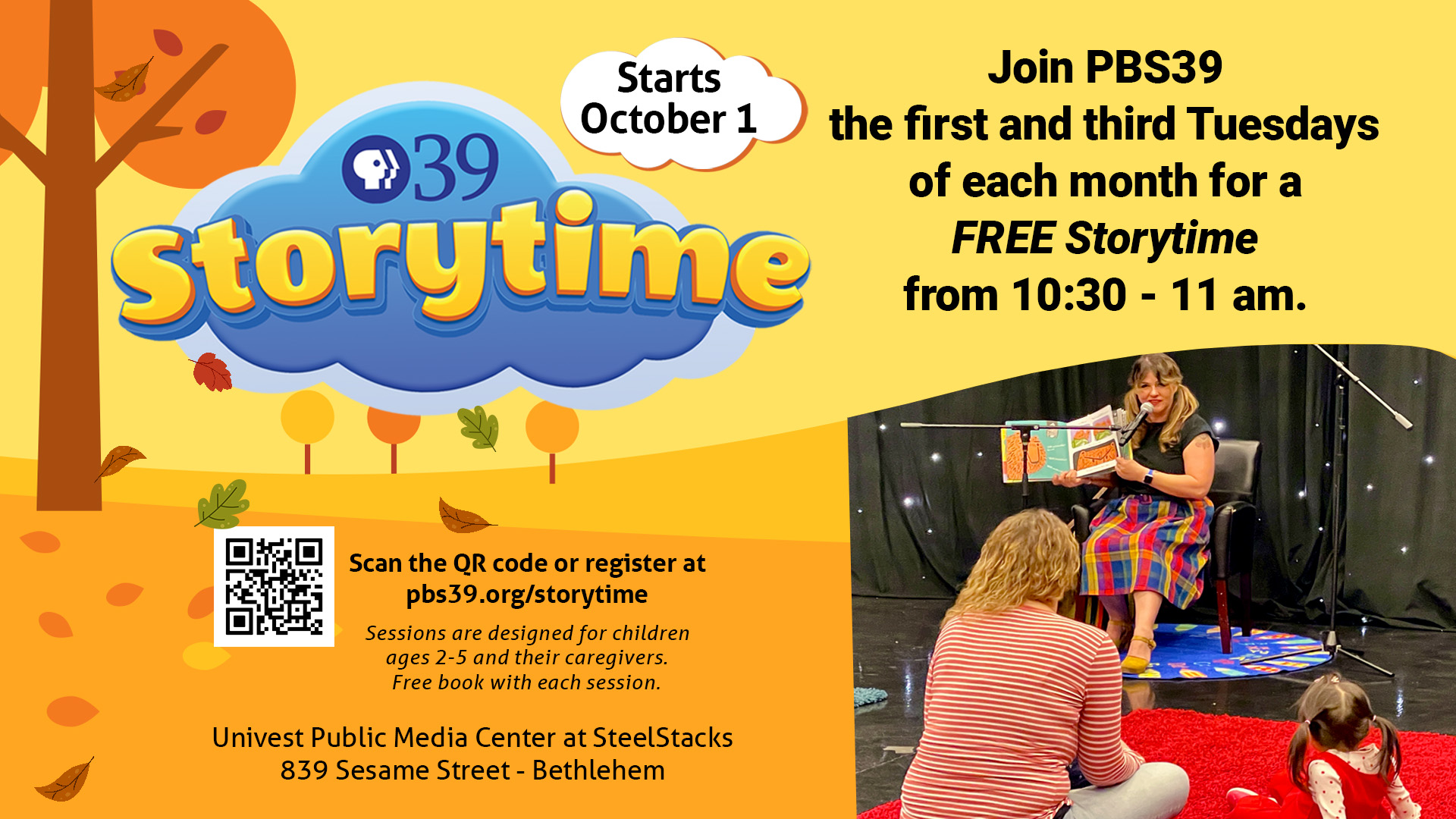 PBS39 Storytime for kids