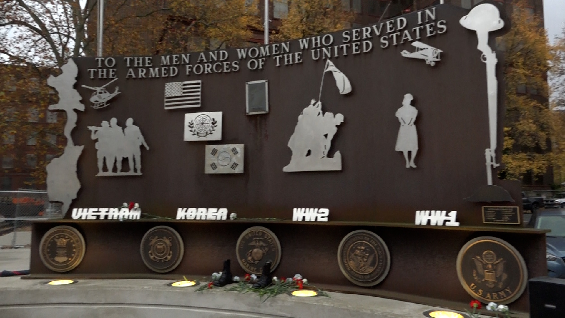 Veterans Honored at Steelworker Memorial's New Home