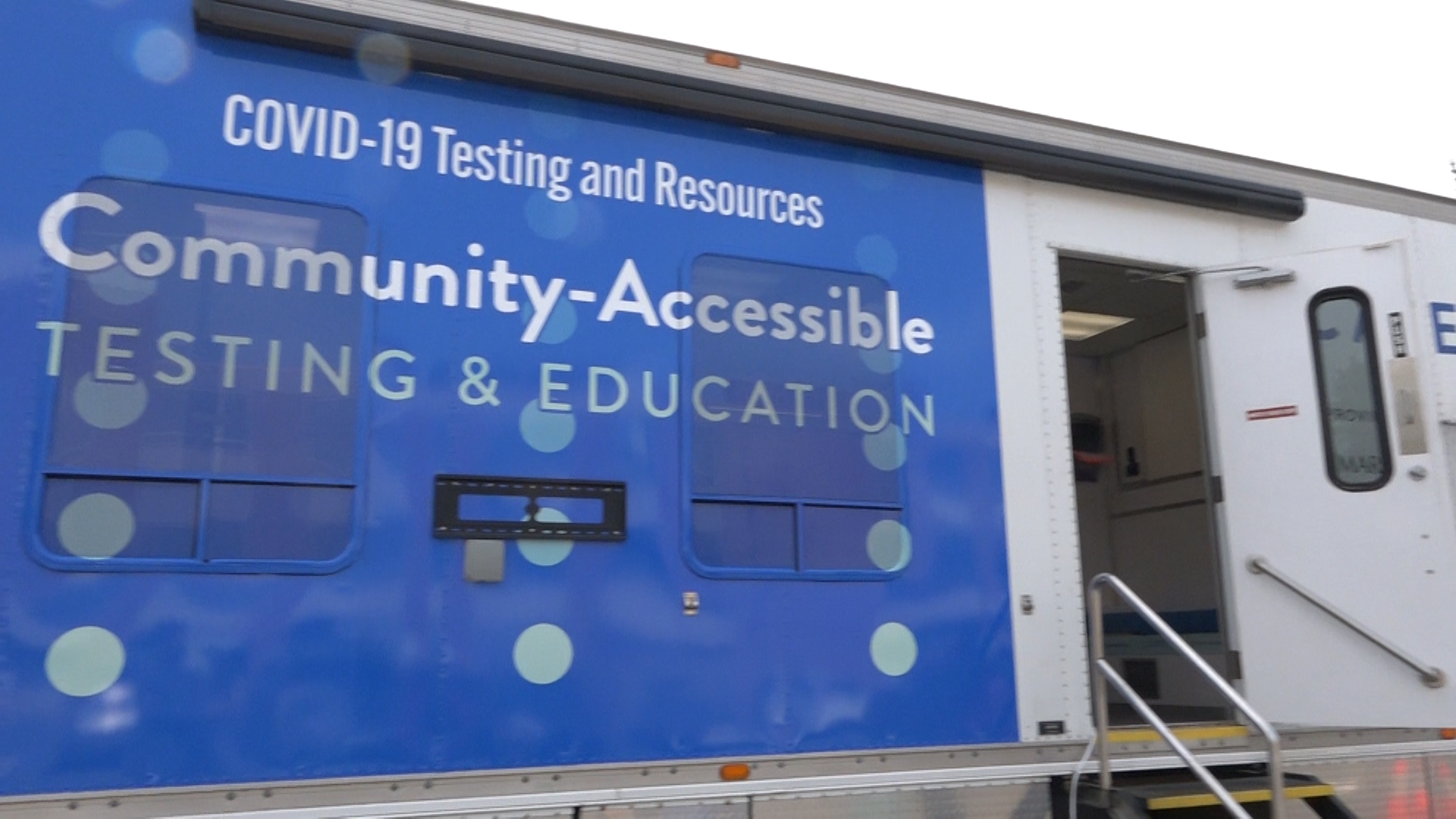 CATE Mobile Unit Brings COVID Testing, Education to Areas of Need