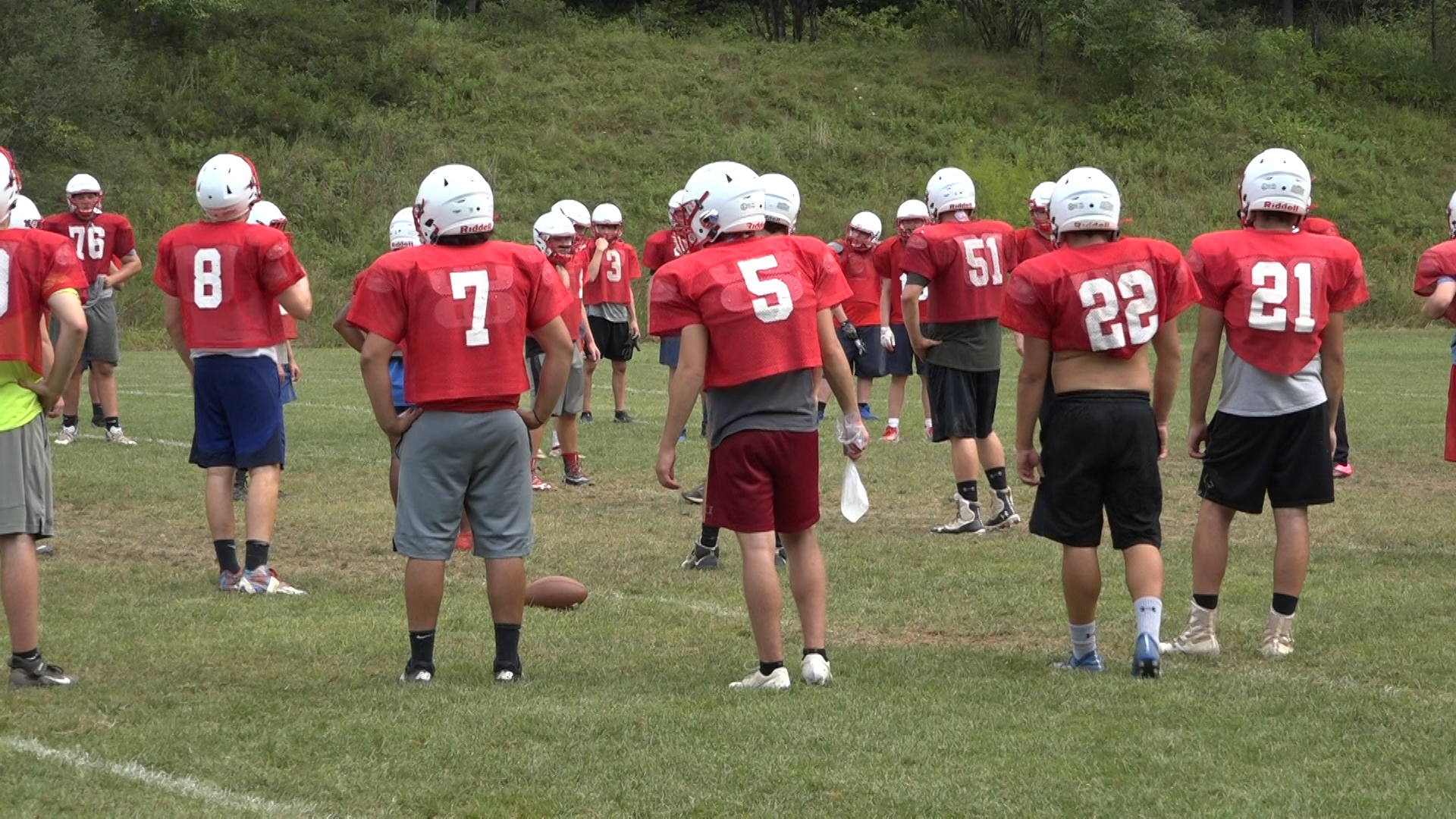 Jim Thorpe Football Back to Practice