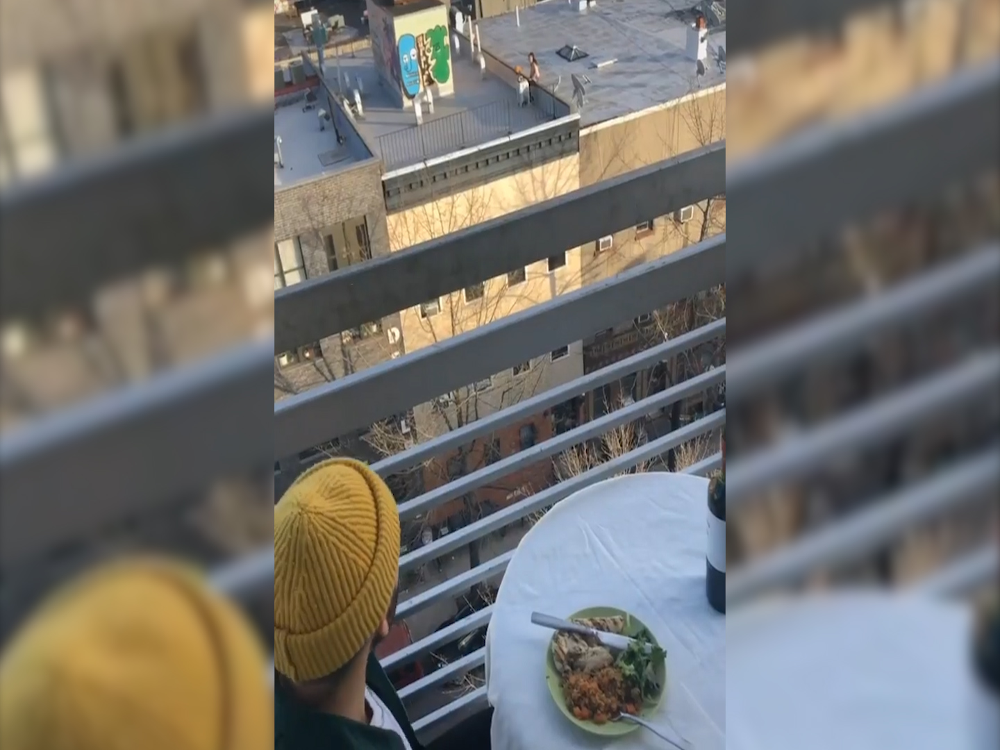 Story of Rooftop Romance Goes Viral