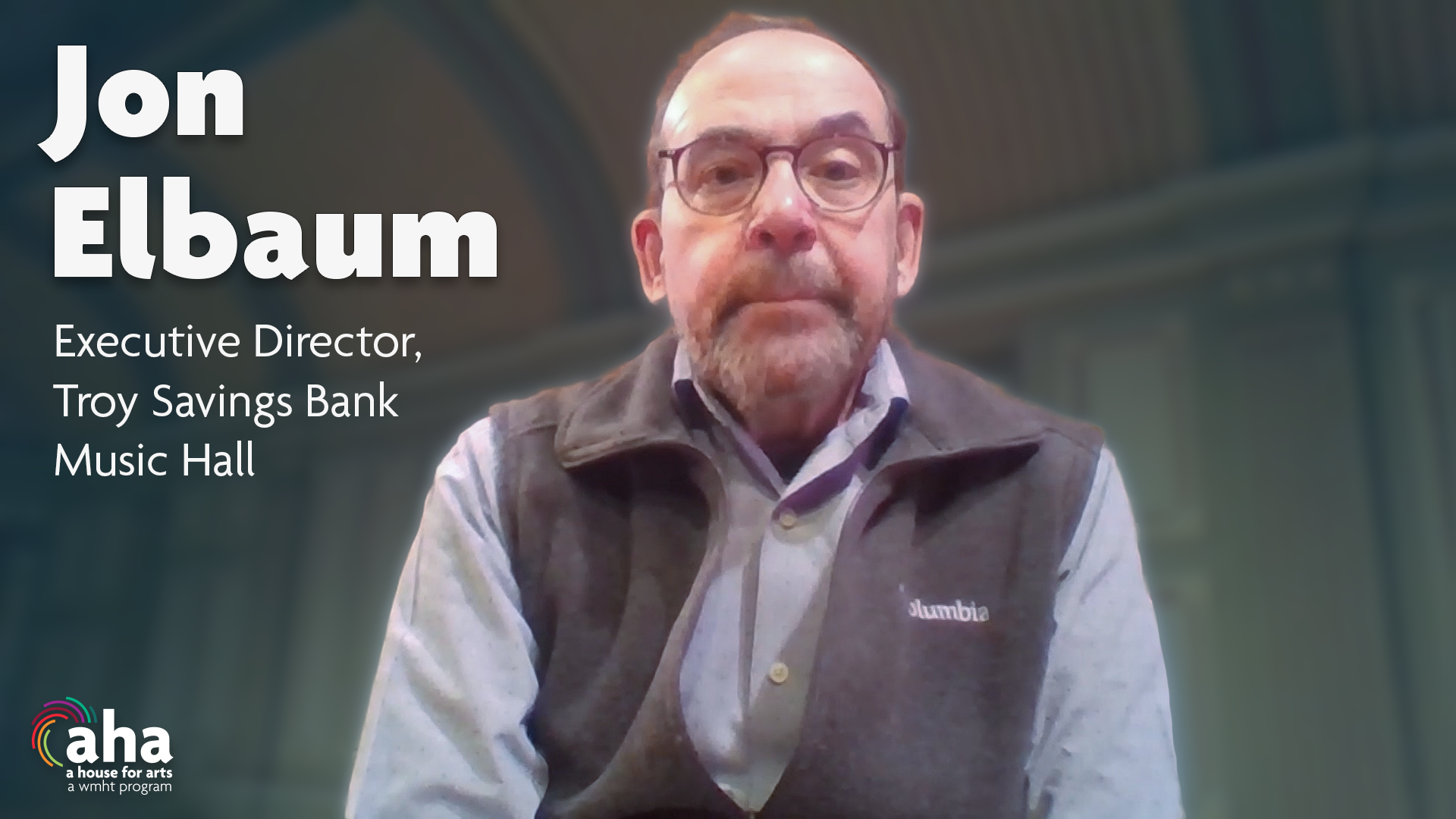 Jon Elbaum, Executive Director of the Troy Savings Bank Music Hall ...
