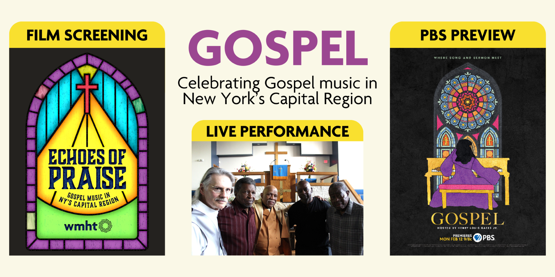 WMHT to Premiere Original Documentary Echoes of Praise with Henry Louis ...