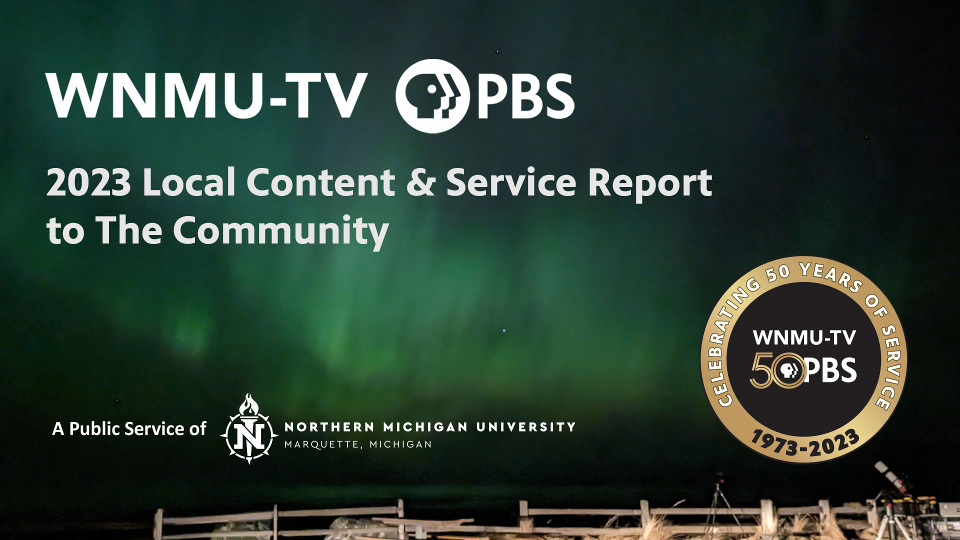 WNMU-TV Local Content and Service Report 2023