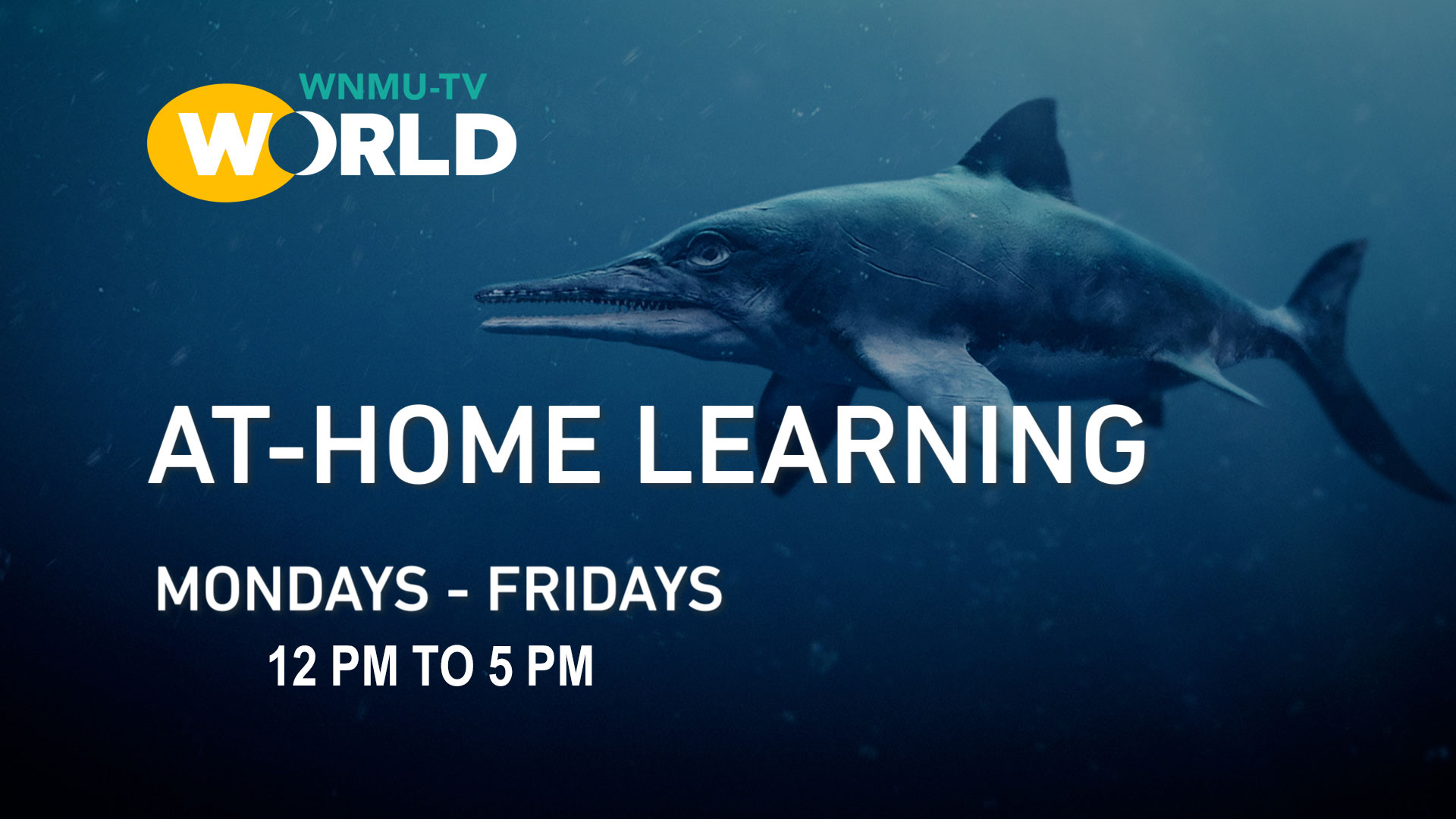 WNMU-TV WORLD Broadcasts Daily At Home Learning Programs for Grades 6-12