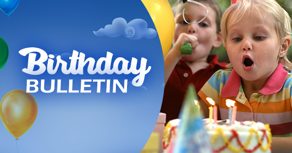 WTVP Birthday Bulletin