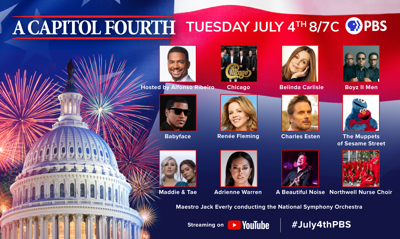 PBS’ A CAPITOL FOURTH WELCOMES ALFONSO RIBEIRO AS HOST OF AMERICA’S ...